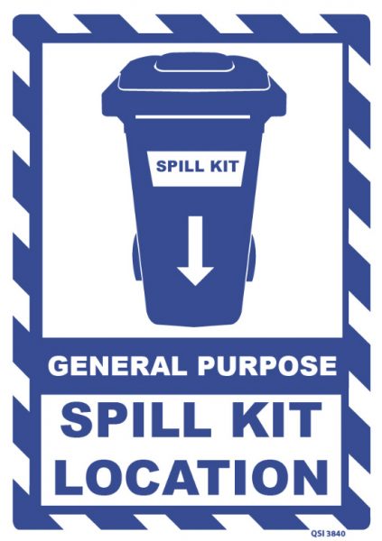 General Purpose Spill Kit Location - Industrial Signs