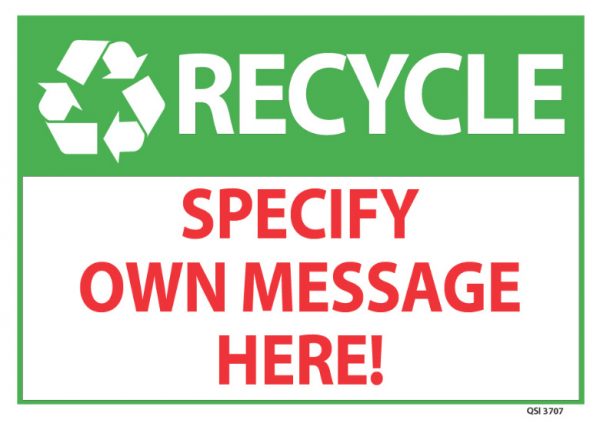 Recycling Signs - Industrial Signs