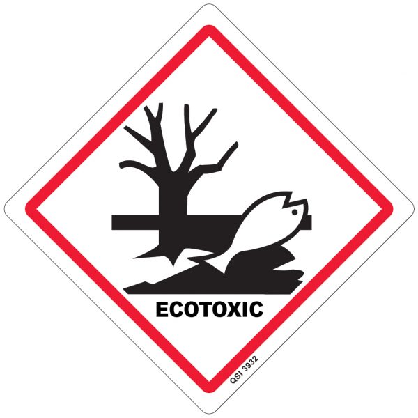 Ecotoxic 250mm x 250mm - Industrial Signs